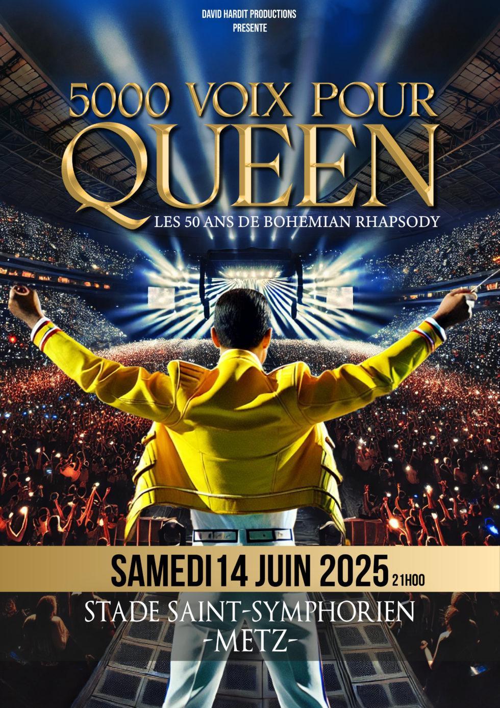 5000 Voix Pour Queen – Stade Saint-Symphorien – Metz (57) | David Hardit Productions